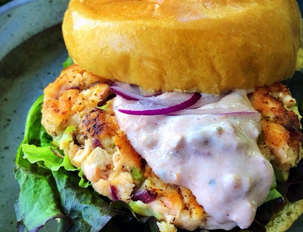 Alaska Sockeye Salmon Sliders - Maureen C. Berry